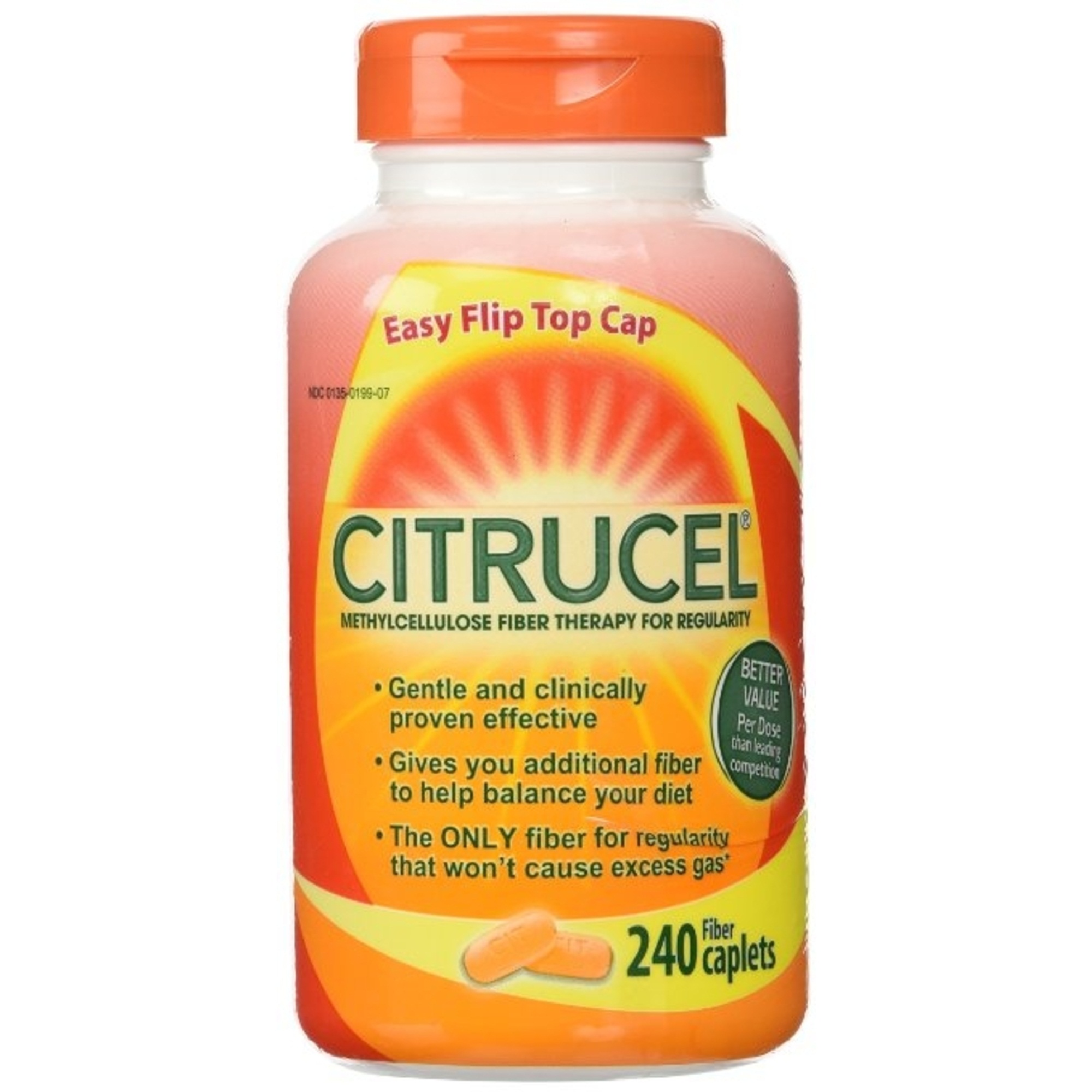 Citrucel Methylcellulose Fiber Therapy for Regularity - 240 Caplets ...